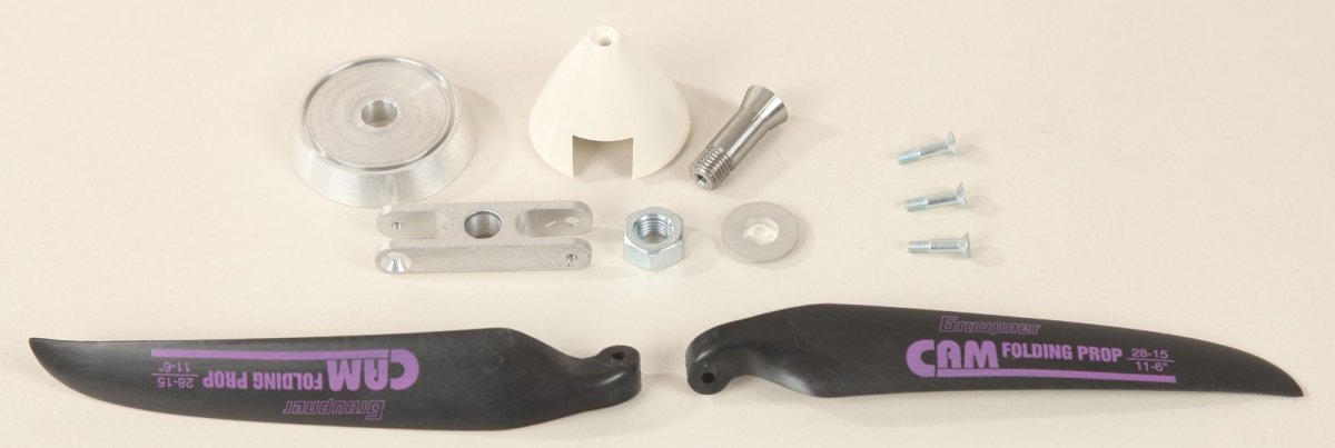 Graupner 1335.28.15 CAM FOLDING PROP Klappluftschrauben-Set 28x15 cm ...