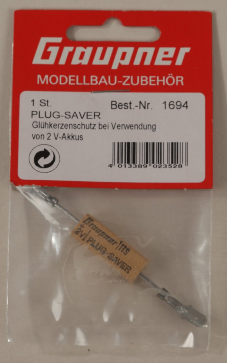 Graupner 1694 Plug Saver, 9,90