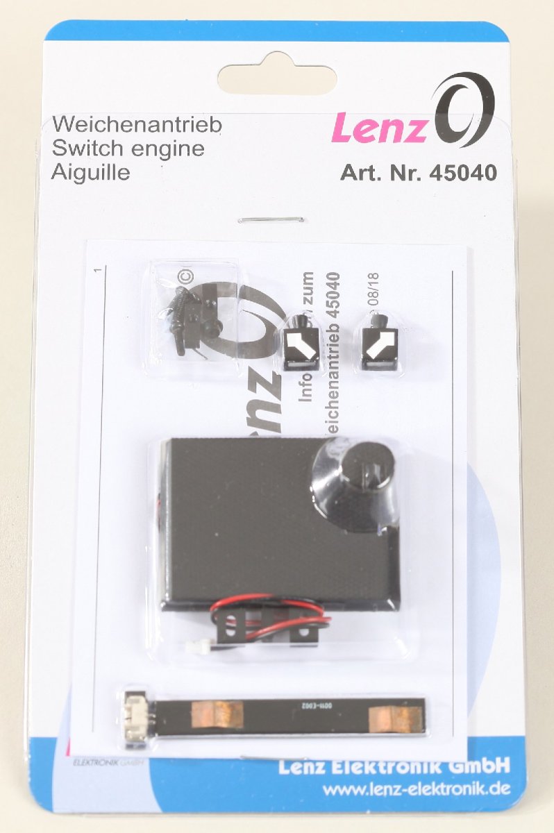 Lenz 45040 Weichenantrieb elektr. - links / rechts, 44,90