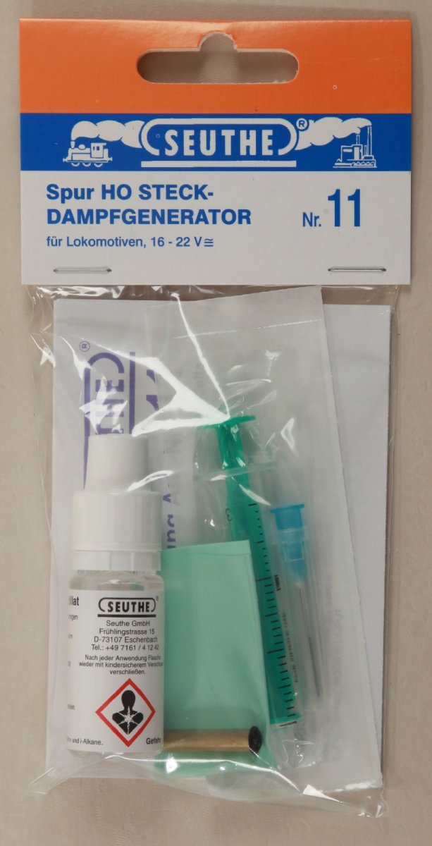 Seuthe 011 Spur H0 Steck-Dampfgenerator 16-22V AC/DC, 26,70