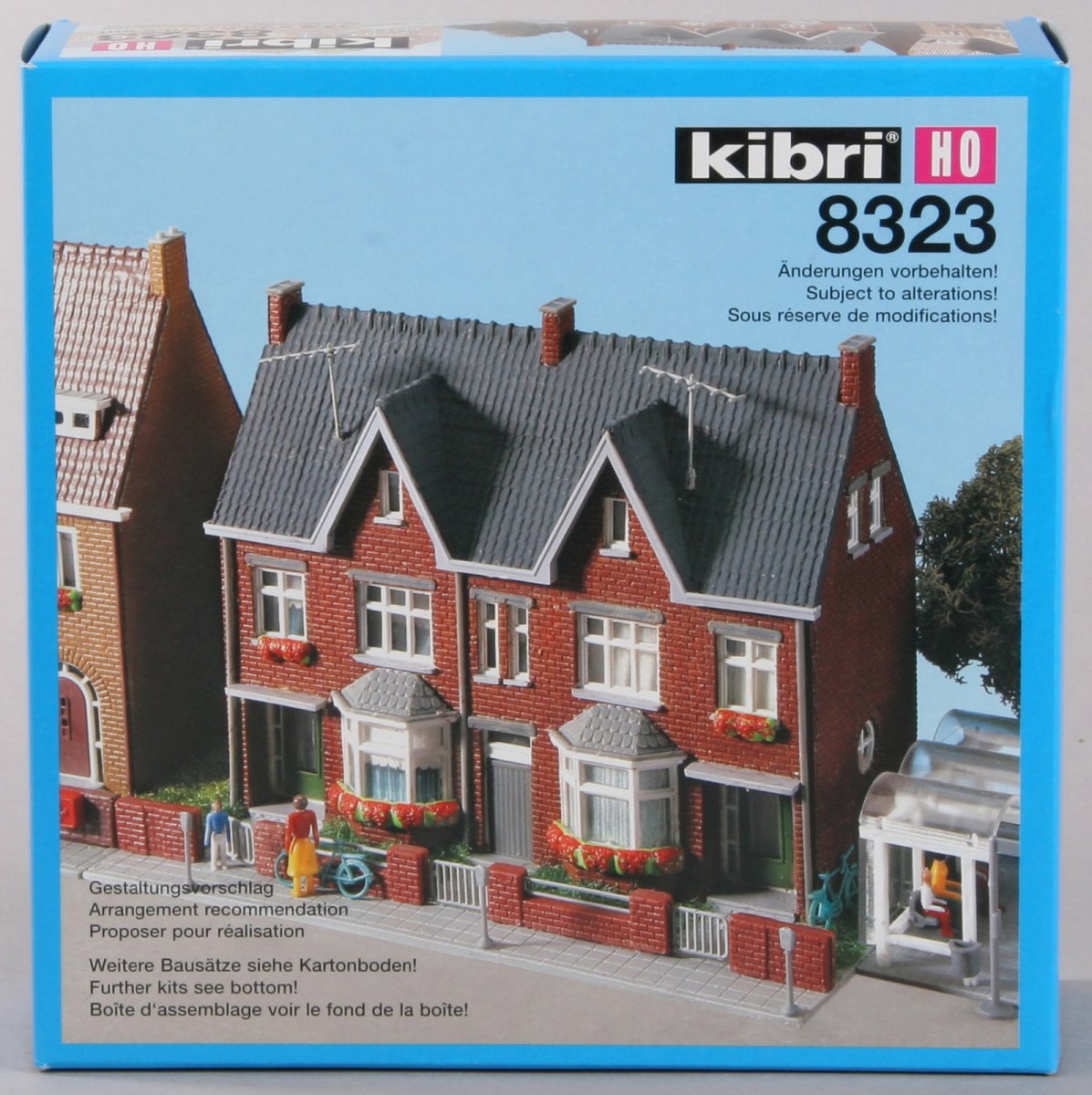 Kibri 8323 H0 Haus Bussardstraße, 30,00