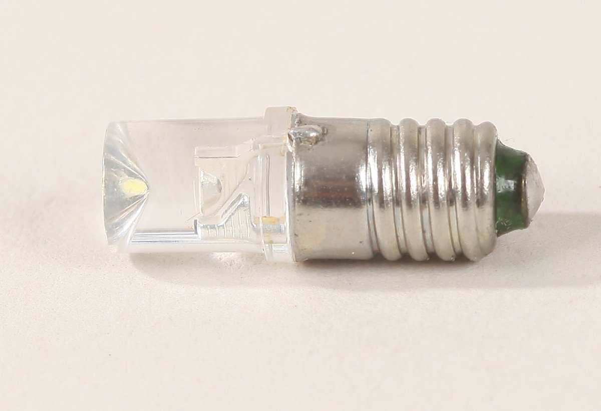 Viessmann 6019 LED-Leuchte weiß mit Gewindefassung E 5,5, 5 Stück, 11,95