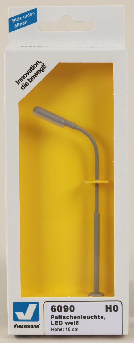 Viessmann 6090 H0 Peitschenleuchte, LED weiß, 13,95