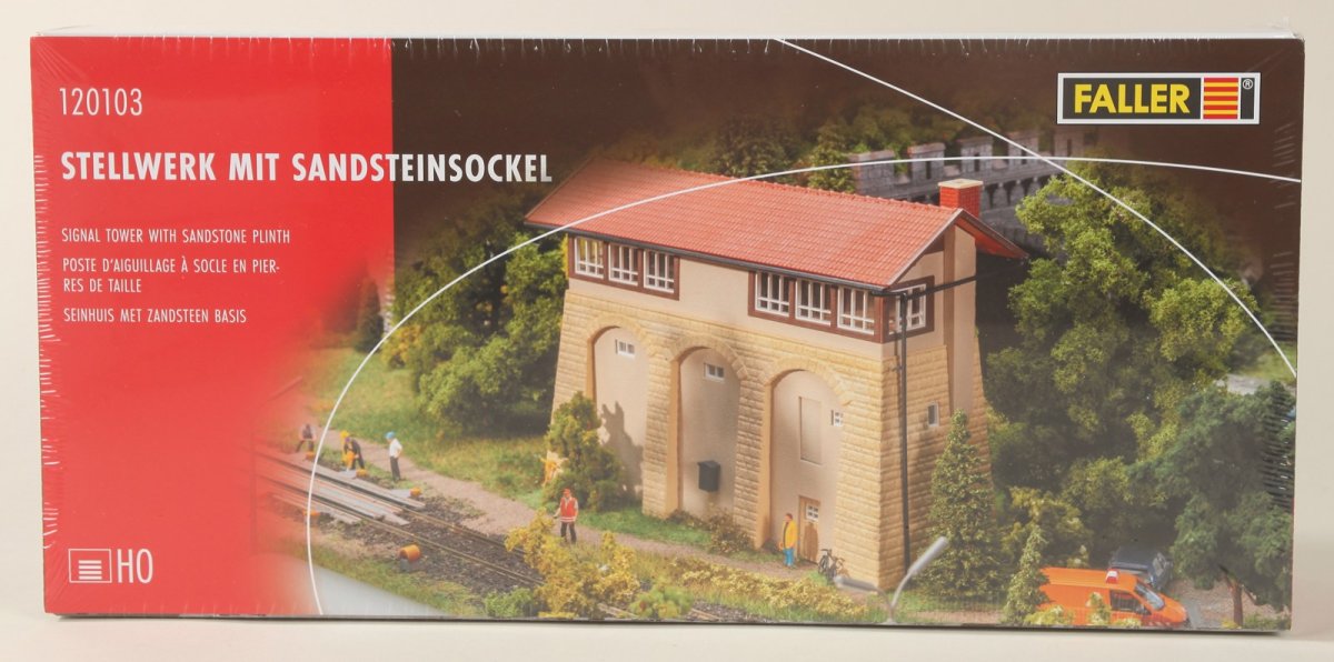 Faller 120103 Stellwerk mit Sandsteinsockel, 34,00