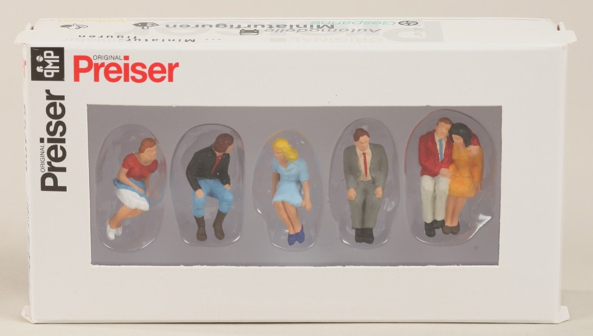 Preiser 65306 Sitzende Reisende, 21,00