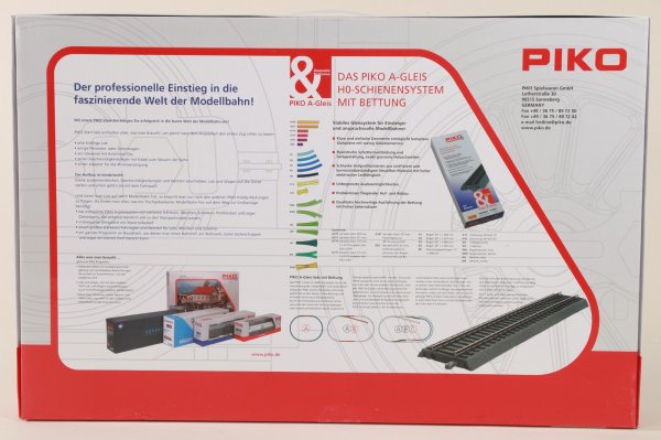 PIKO 57196 Startset mit Bettungsgleis ICE 3 DB AG, Ep. V, 170,00