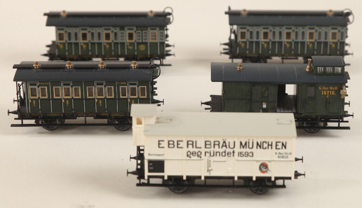 Märklin 43982G Wagen-Set "Bayerischer Personenzug um 1880" gebraucht ...