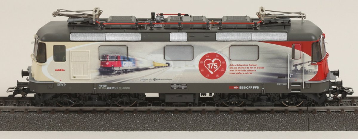 Märklin 37875 E-Lok Re 420 SBB 175 Jahre, 319,00