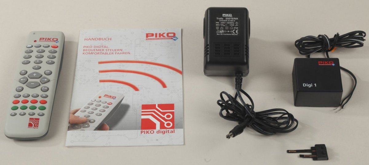 PIKO 55011 Digi-Fern mit Digi 1 und Trafo 14 Volt 12 VA, 59,95