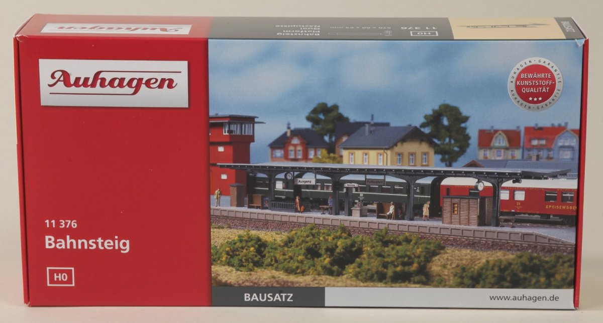 Auhagen 11376 Bahnsteig, 27,90