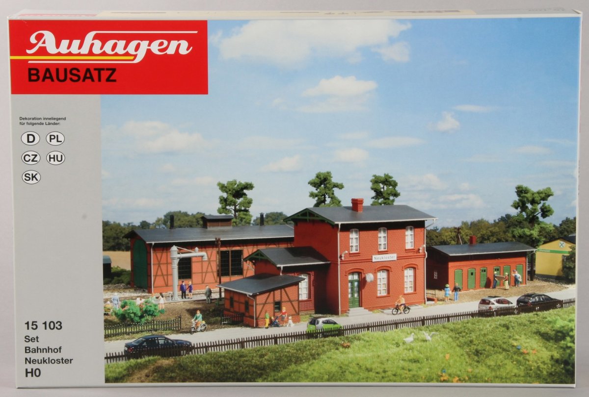 Auhagen 15103 Set Bahnhof Neukloster, 97,90
