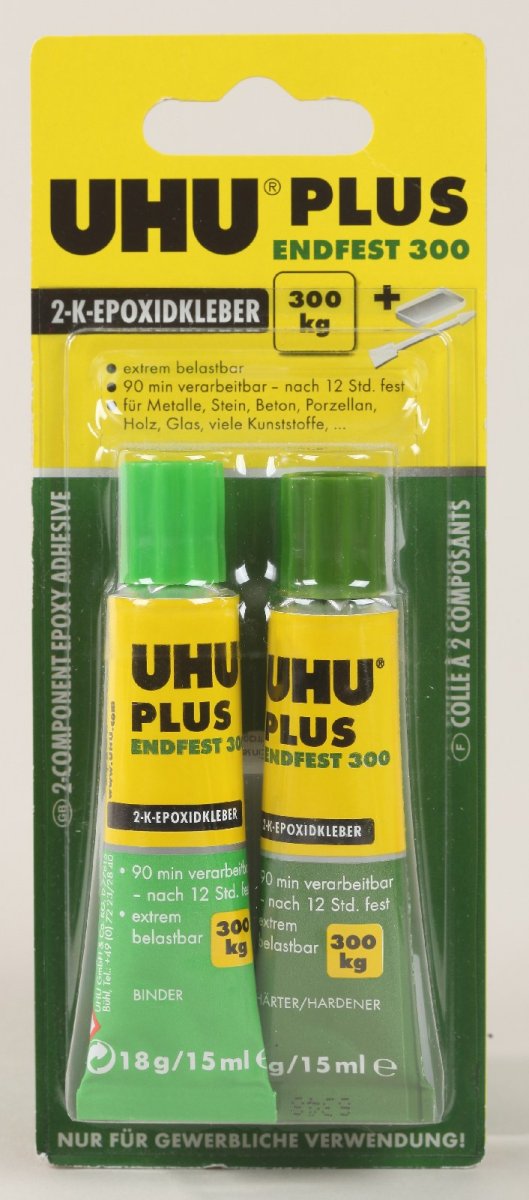 UHU Plus endfest 300 33g Box, 14,90