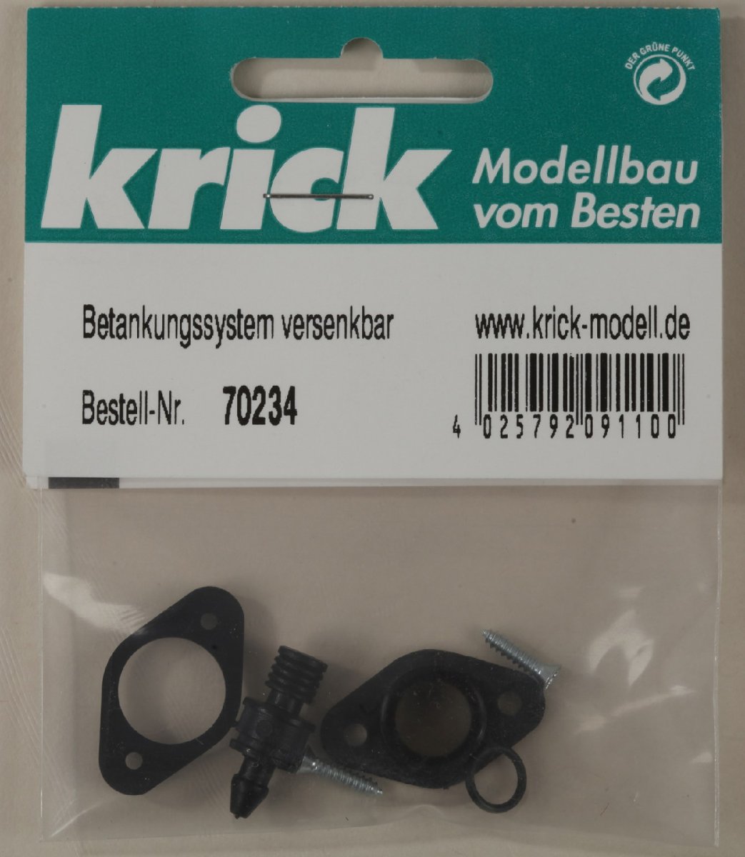 Krick 70234 Betankungssystem versenkbar, 2,20