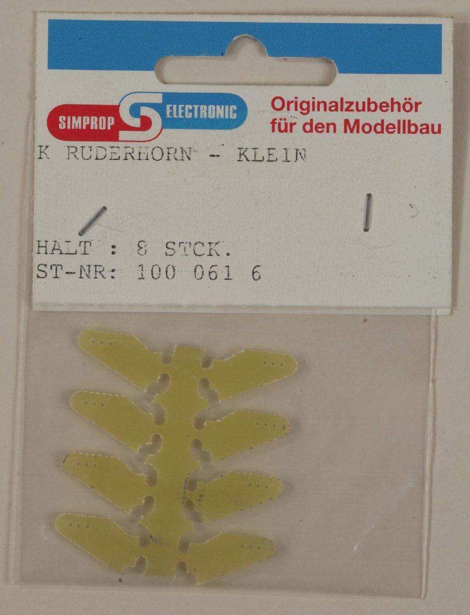 Simprop 1000616 GFK-RUDERHORN KLEIN, 6,60